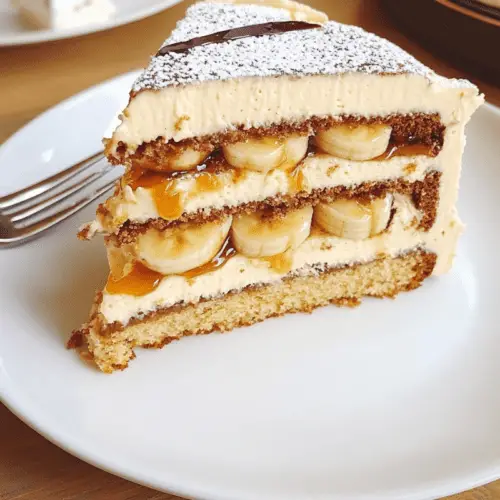Banoffee Cake - Savory Splash