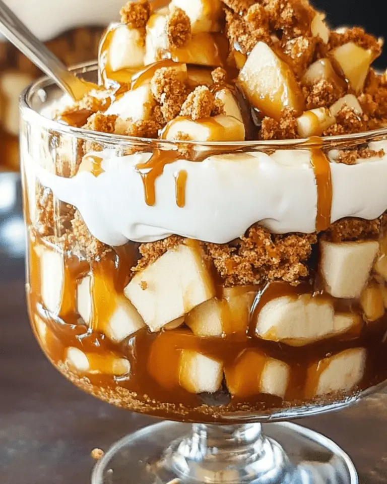 Caramel Apple Trifle - Savory Splash