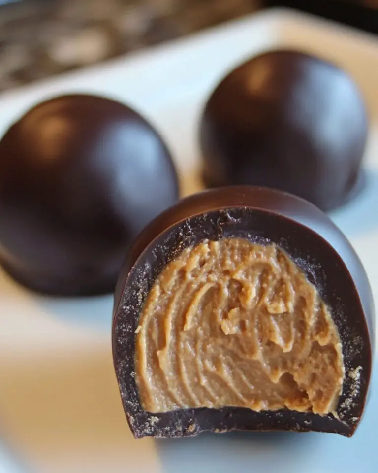 Peanut Butter Moon Truffles - Savory Splash