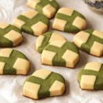 Matcha Checkerboard Cookies - SavorySplash