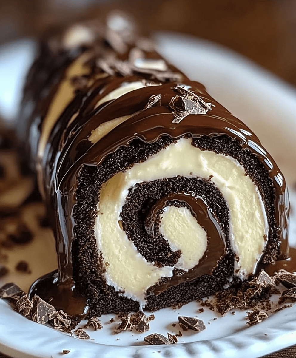 Choco Swiss Roll Delight: A Rich and Decadent Treat - Savory Splash