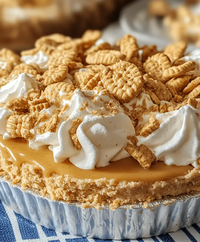 A Creamy Peanut Butter Delight with a Crunchy Nutter Butter Crust ...