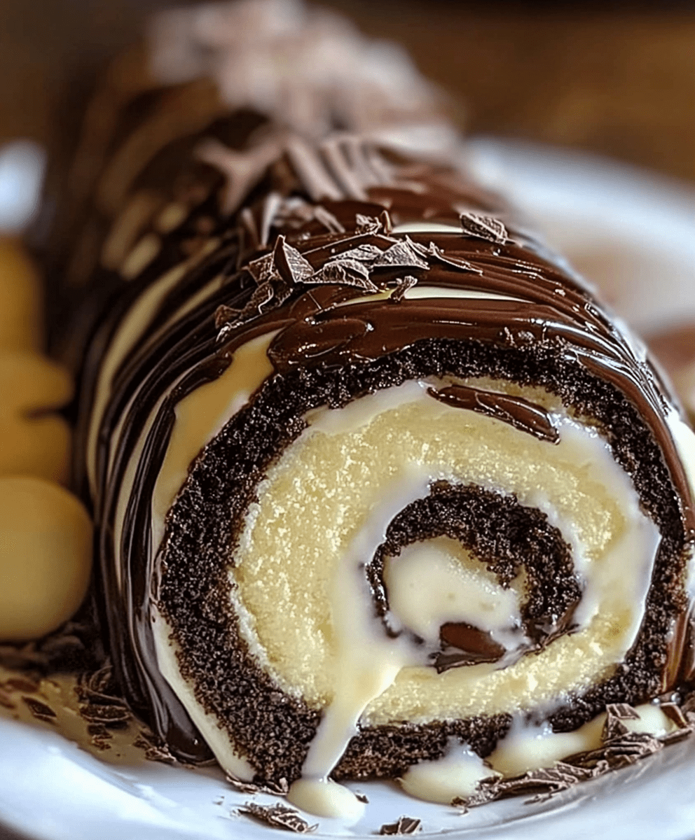 Choco Swiss Roll Delight: A Rich and Decadent Treat - Savory Splash