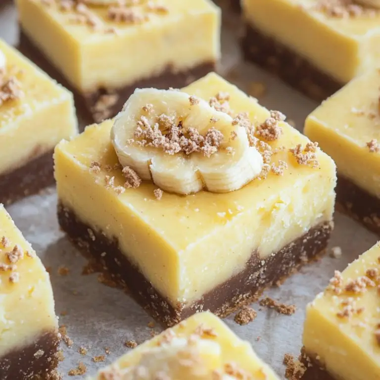 Banana Fudge Squares - Savory Splash