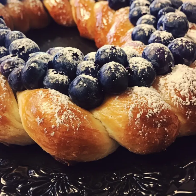 Blueberry Braid - Savory Splash