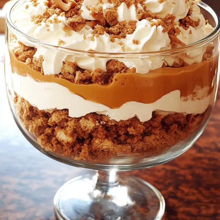 Butterscotch Pumpkin Trifle - Savory Splash