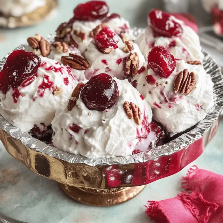 Cherry Pecan Divinity - Savory Splash