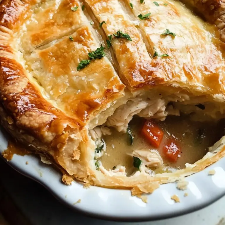 Chicken Pot Pie - Savory Splash
