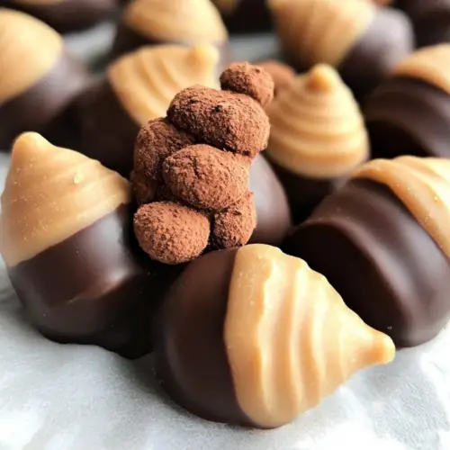 Chocolate Acorn Treats - Savory Splash