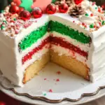 Festive Christmas Cake - Savory Splash