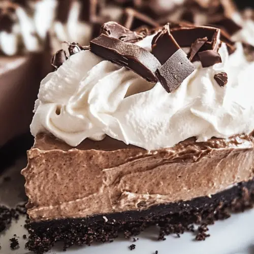 French Silk Pie - Savory Splash