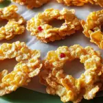 Holiday Cornflake Cookies - SavorySplash