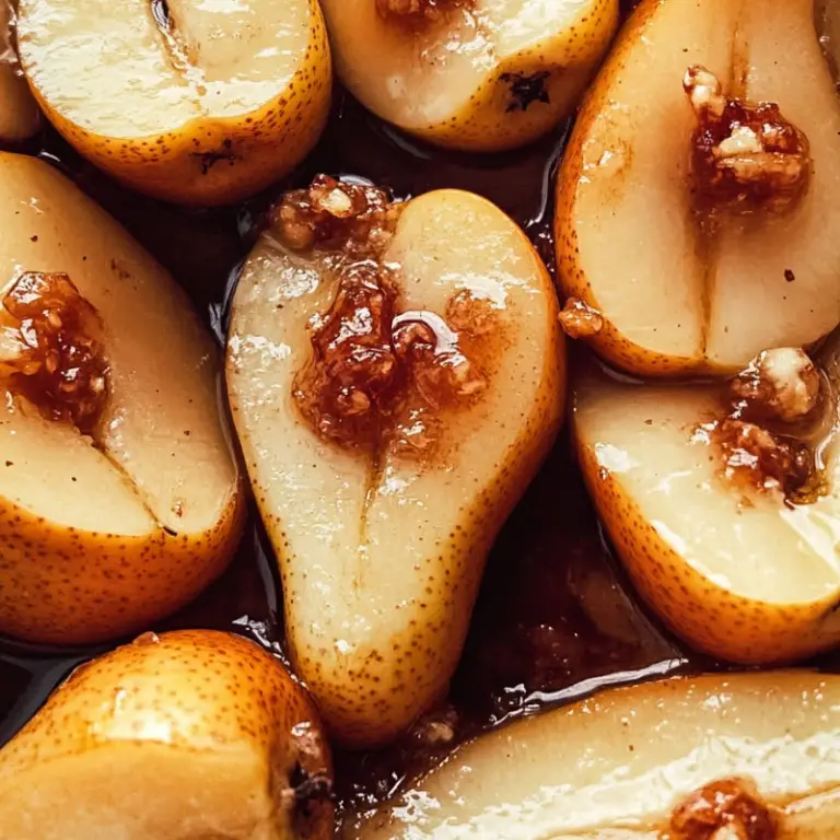 Maple Vanilla Pears - Savory Splash