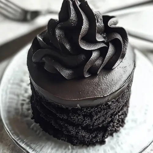 Midnight Black Buttercream - Savory Splash