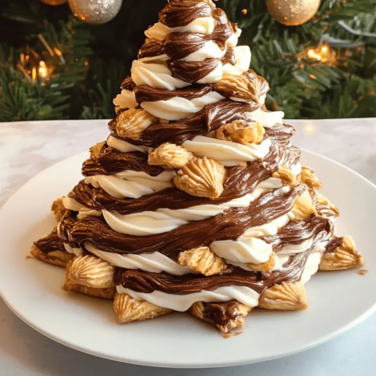 Nutella Christmas Tree - Savory Splash
