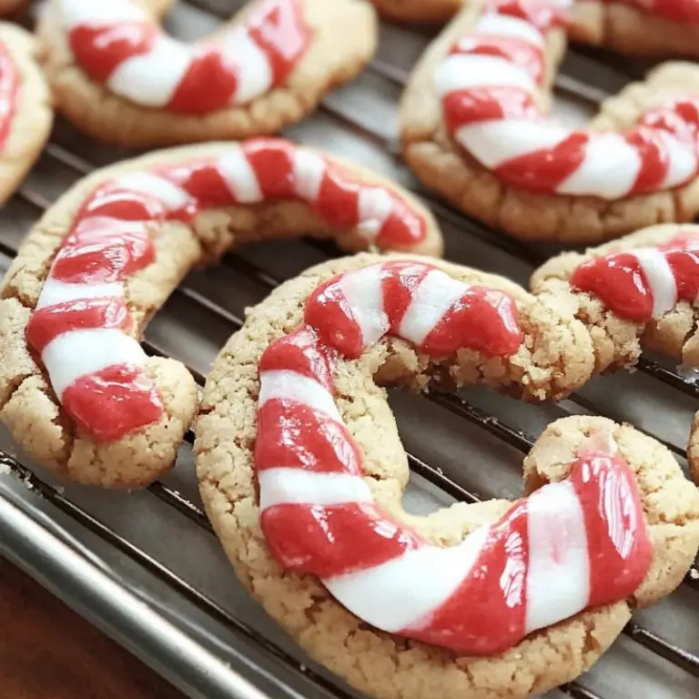 Peppermint Candy Cane Monster Cookies - Savory Splash