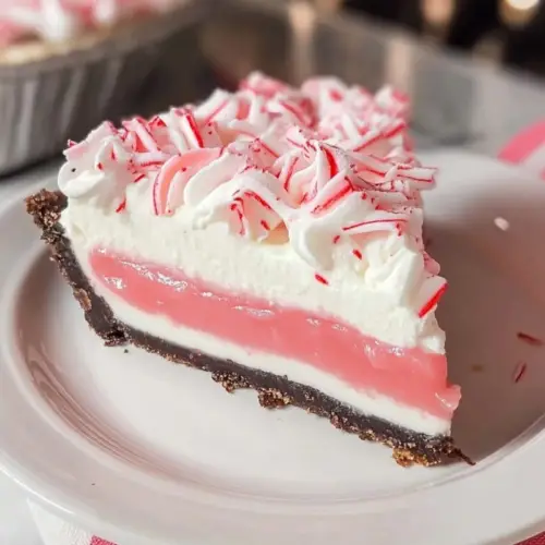 Peppermint Delight Pie - SavorySplash