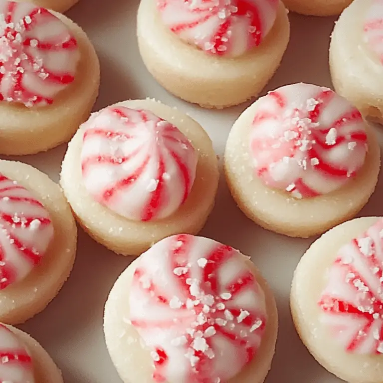 Peppermint Meltaways - SavorySplash