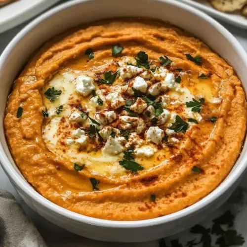 Pumpkin Feta Dip - Savory Splash