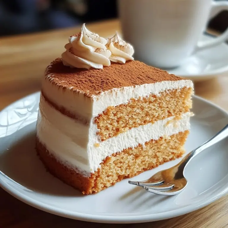 Pumpkin Latte Cake - SavorySplash