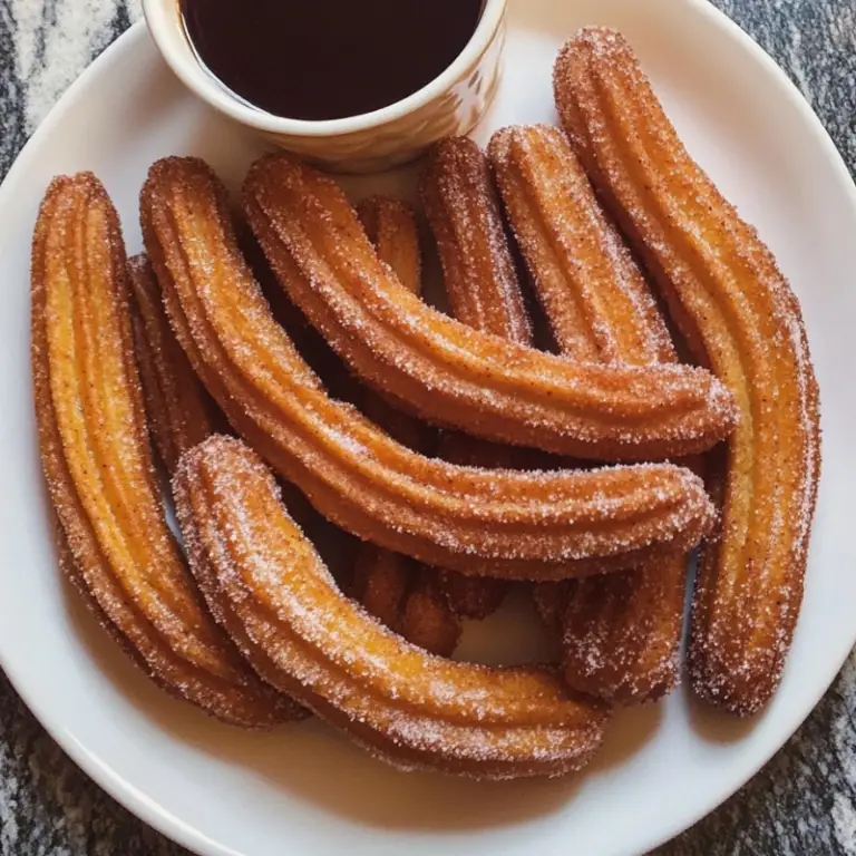 Pumpkin Spice Churros - Savory Splash