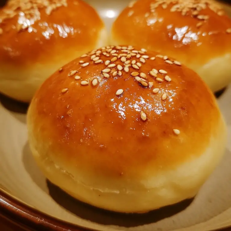 Savory Chicken Buns - SavorySplash