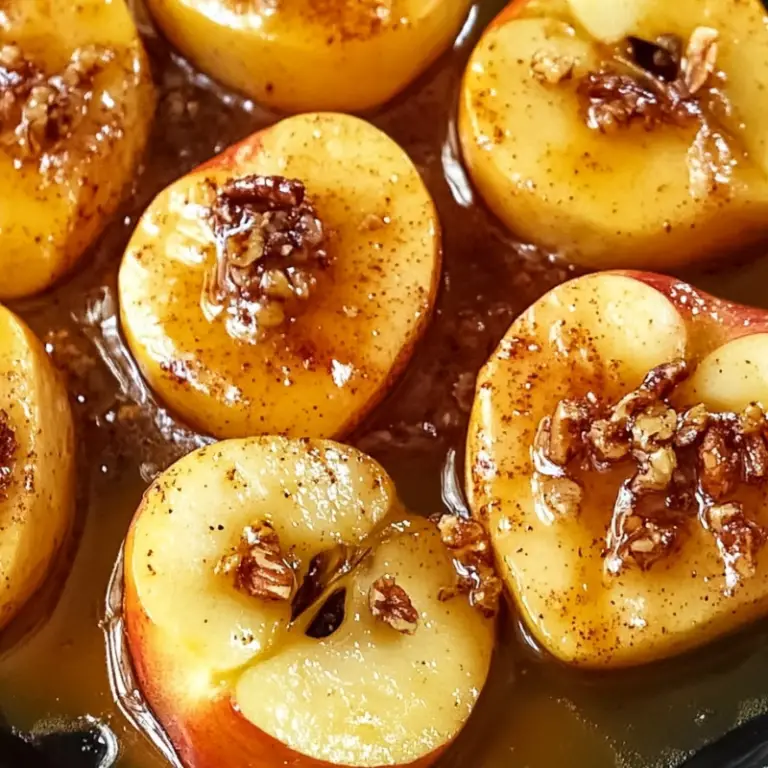 Spiced Butter Apples - Savory Splash
