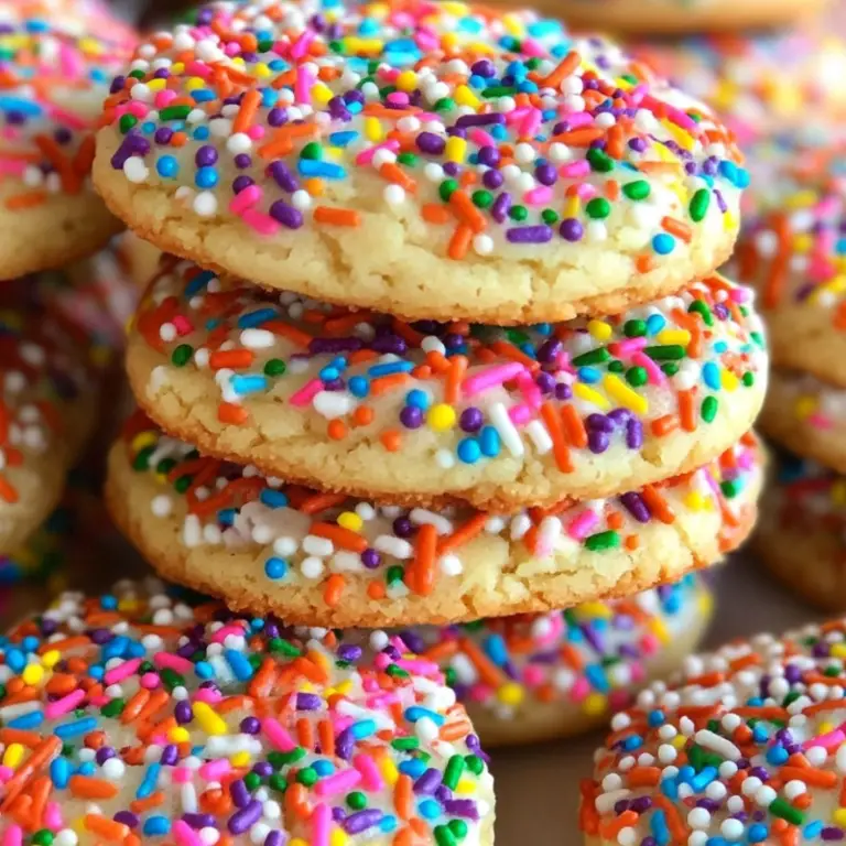 Sprinkle Celebration Cookies - Savory Splash