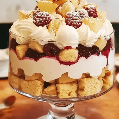 Vanilla Berry Trifle - Savory Splash