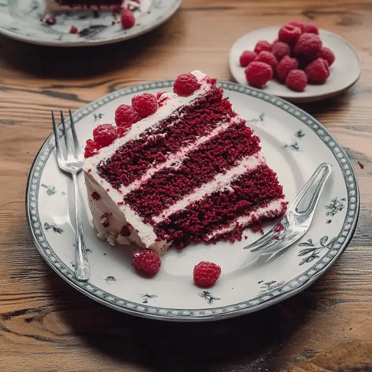 Velvet Dream Cake - Savory Splash