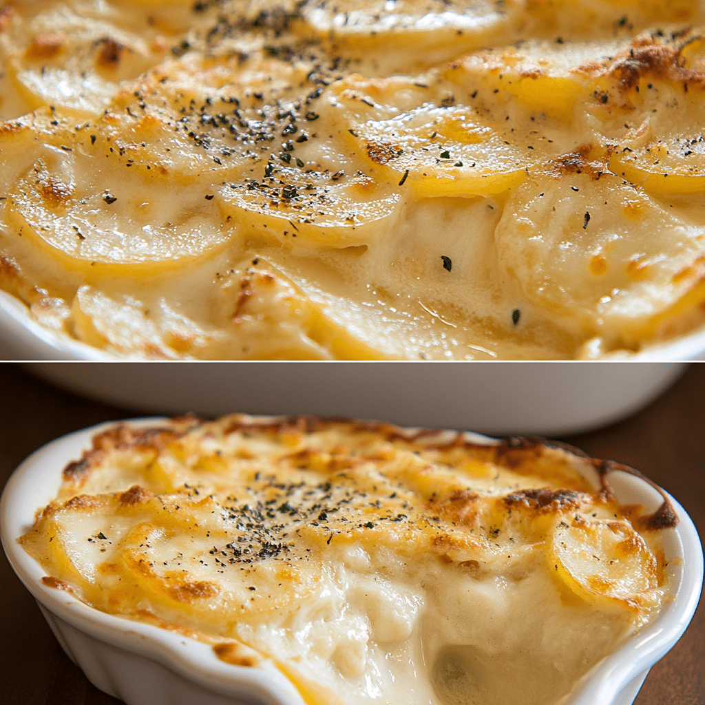 Cheesy Scalloped Potatoes Deluxe: The Ultimate Comfort Dish - Savory Splash