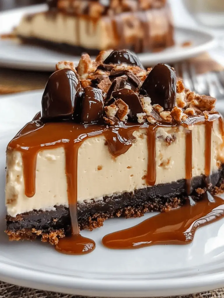 Caramel Turtle Cheesecake - Savory Splash