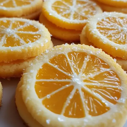 Citrus Shortbread Cookies - Savory Splash