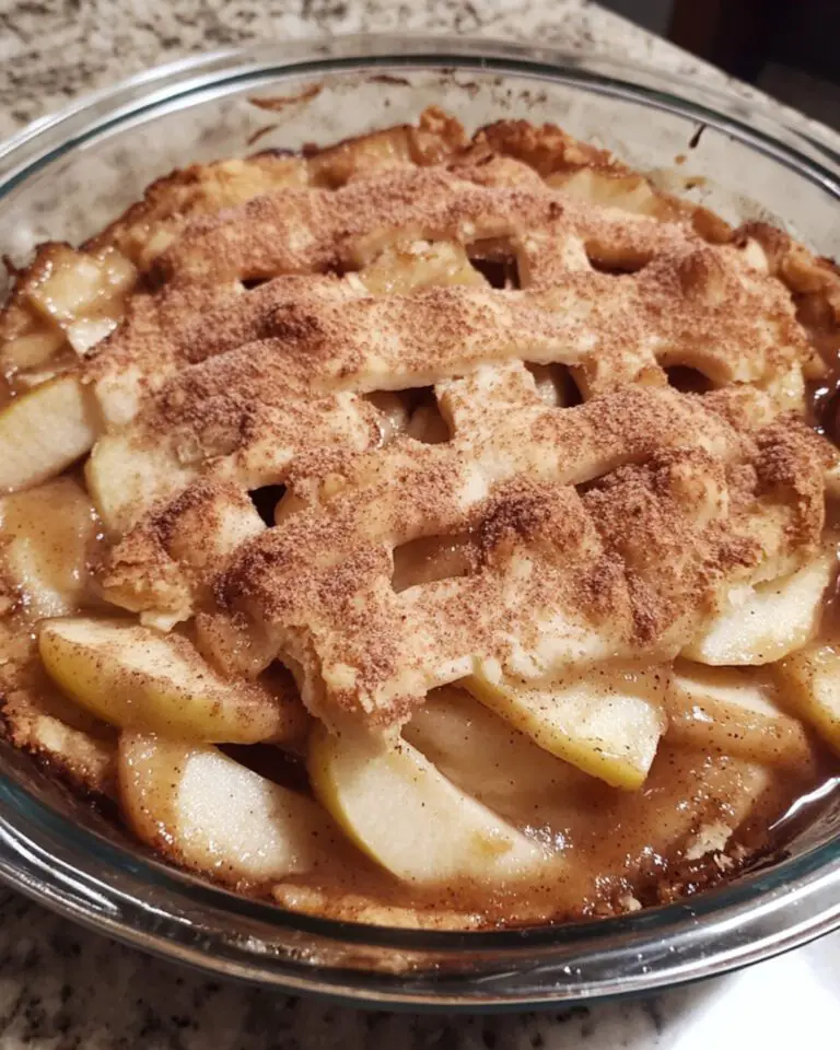 Cinnamon Apple Cobbler - Savory Splash