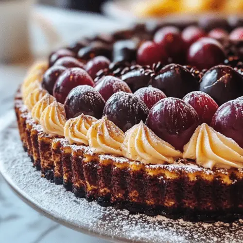 Plum Linzer Torte - Savory Splash
