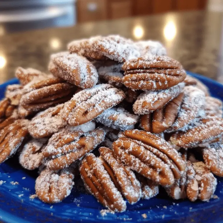 Snowy Pecan Delights - Savory Splash