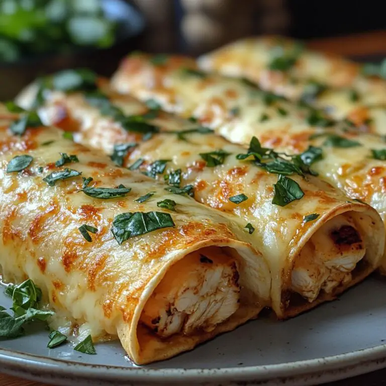 Cheesy Garlic Chicken Wraps - Savory Splash