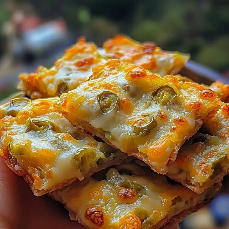 Jalapeño Cheese Squares Recipe - Savory Splash