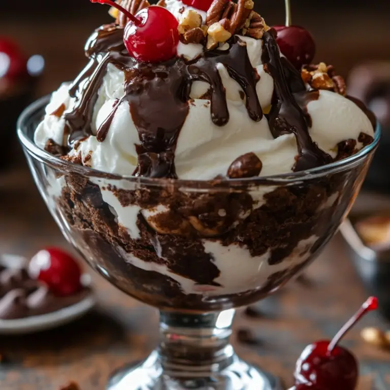 Brownie Sundae - Savory Splash