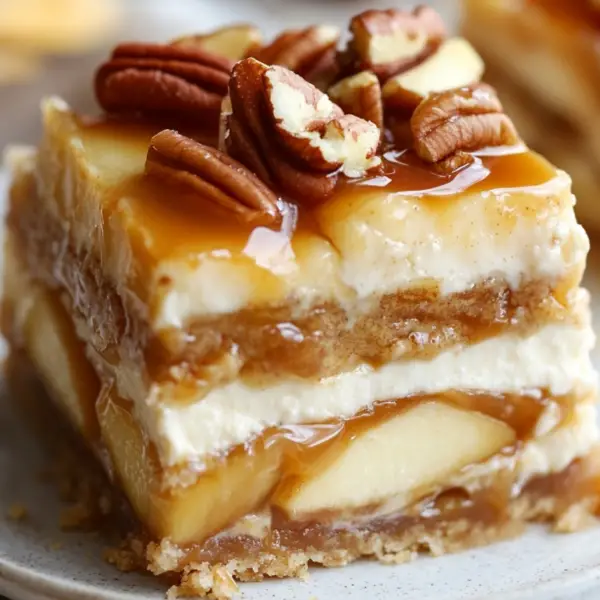 Caramel Toffee Crunch Cake - SavorySplash