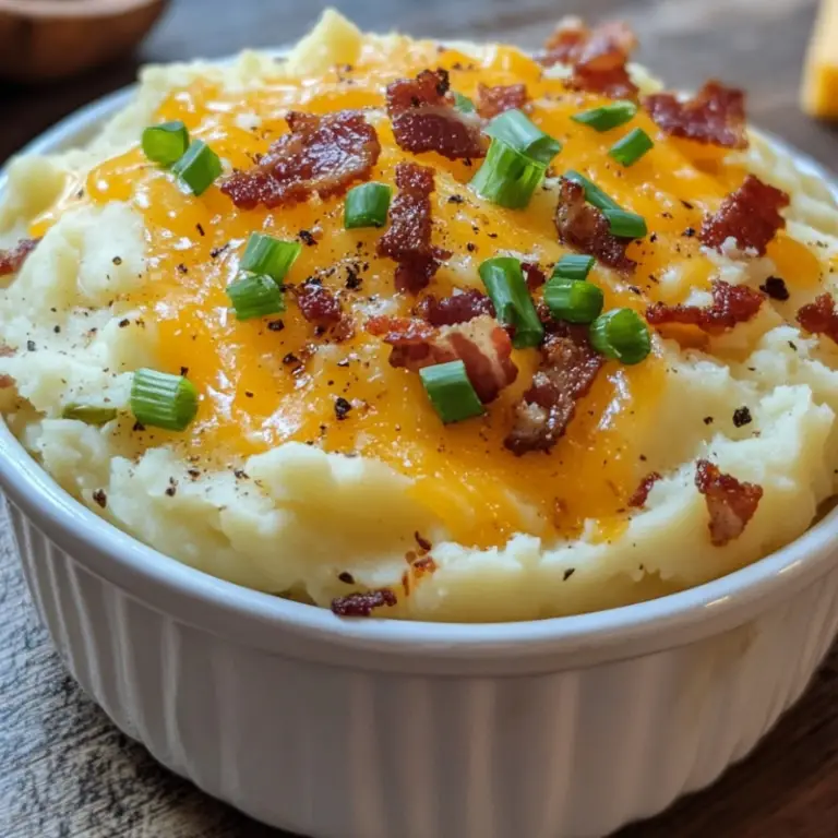 Loaded Mashed Potatoes - Savory Splash