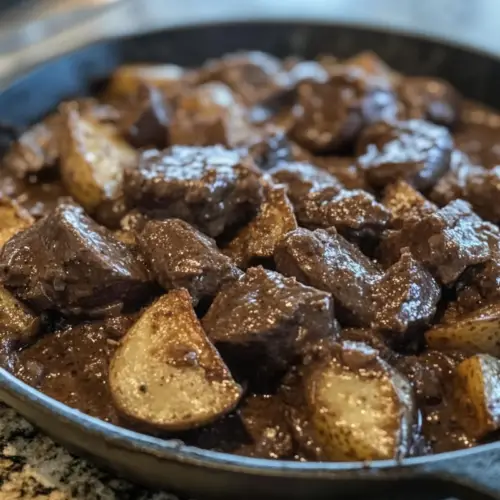 Mississippi Mud Potatoes Recipe - Savory Splash
