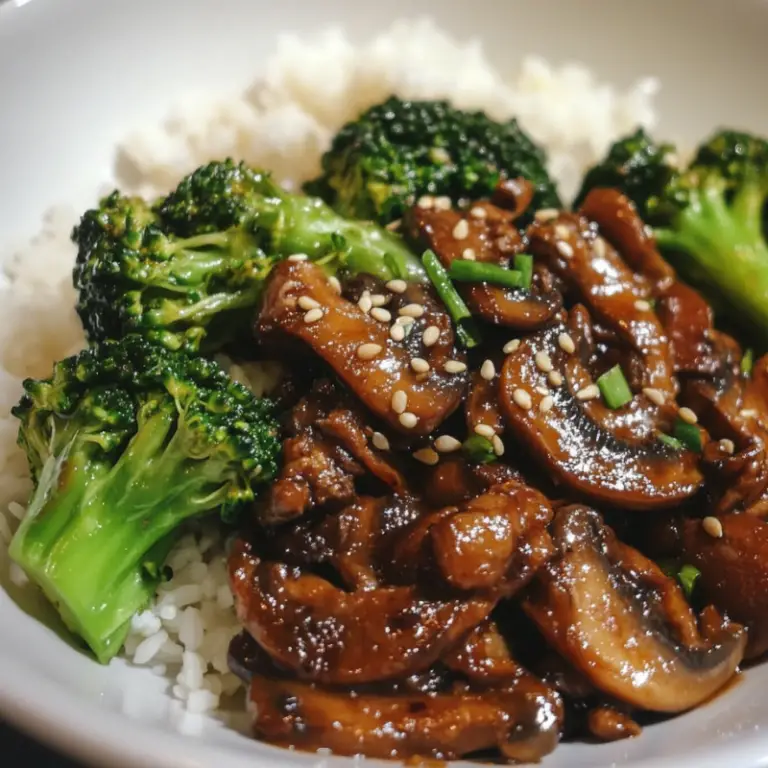 Mushroom & Broccoli Stir Fry. - Savory Splash