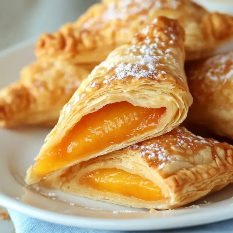 Peach Turnovers - Savory Splash