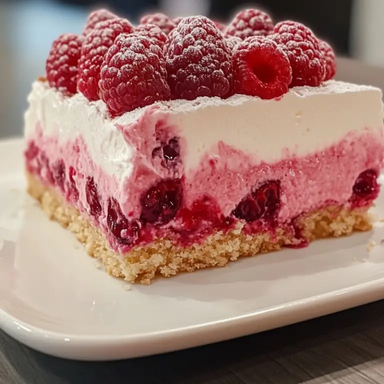 Raspberry Cream Cake - Savory Splash