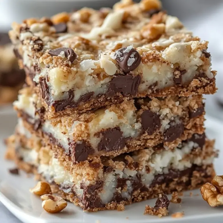 Seven Layer Magic Bars - Savory Splash