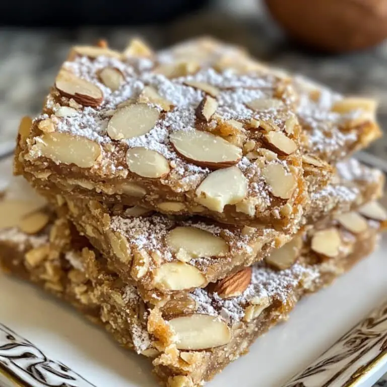 Crispy Italian Almond Bars - Savory Splash
