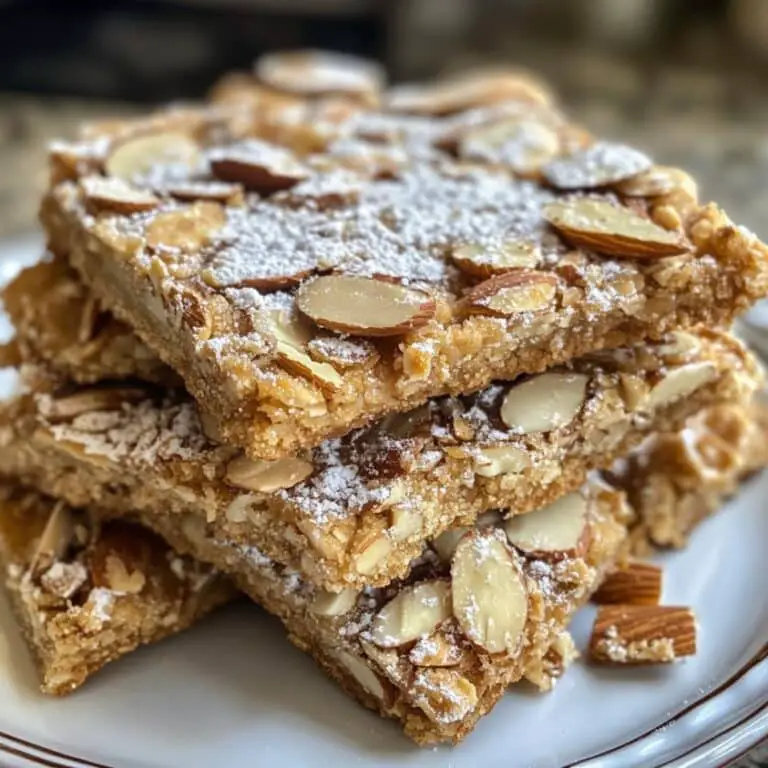 Crispy Italian Almond Bars - Savory Splash