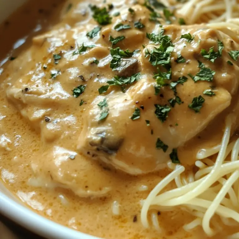 Crockpot Angel Chicken - SavorySplash