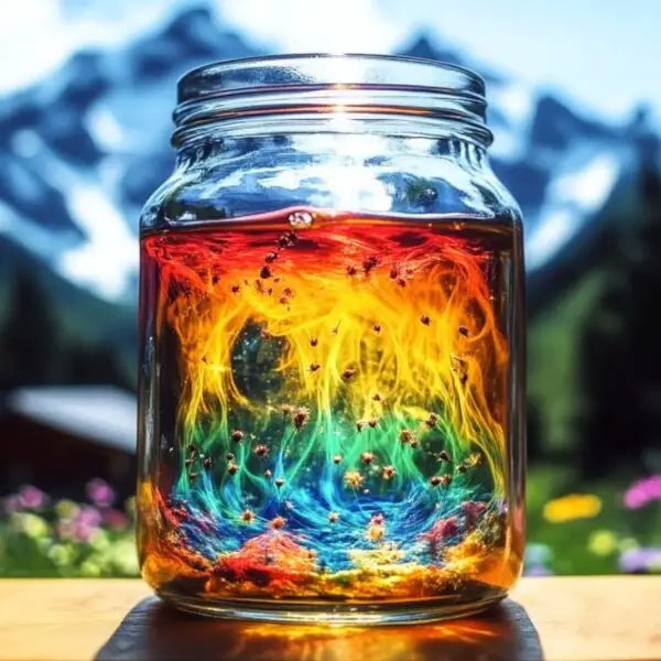 Fireworks in a Jar: A Magical, Mess-Free Explosion of Color! - Savory ...